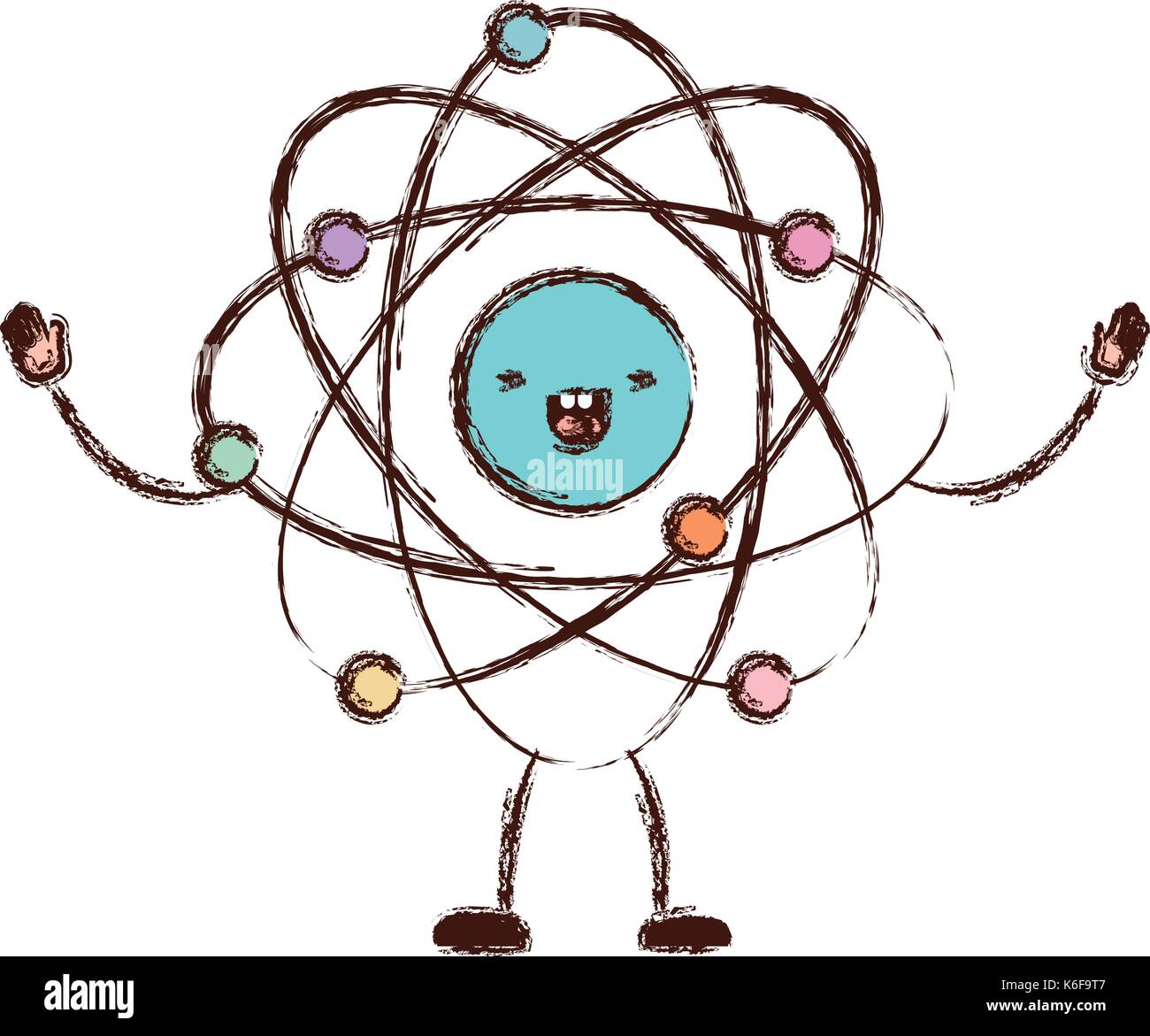 Atom Cartoon