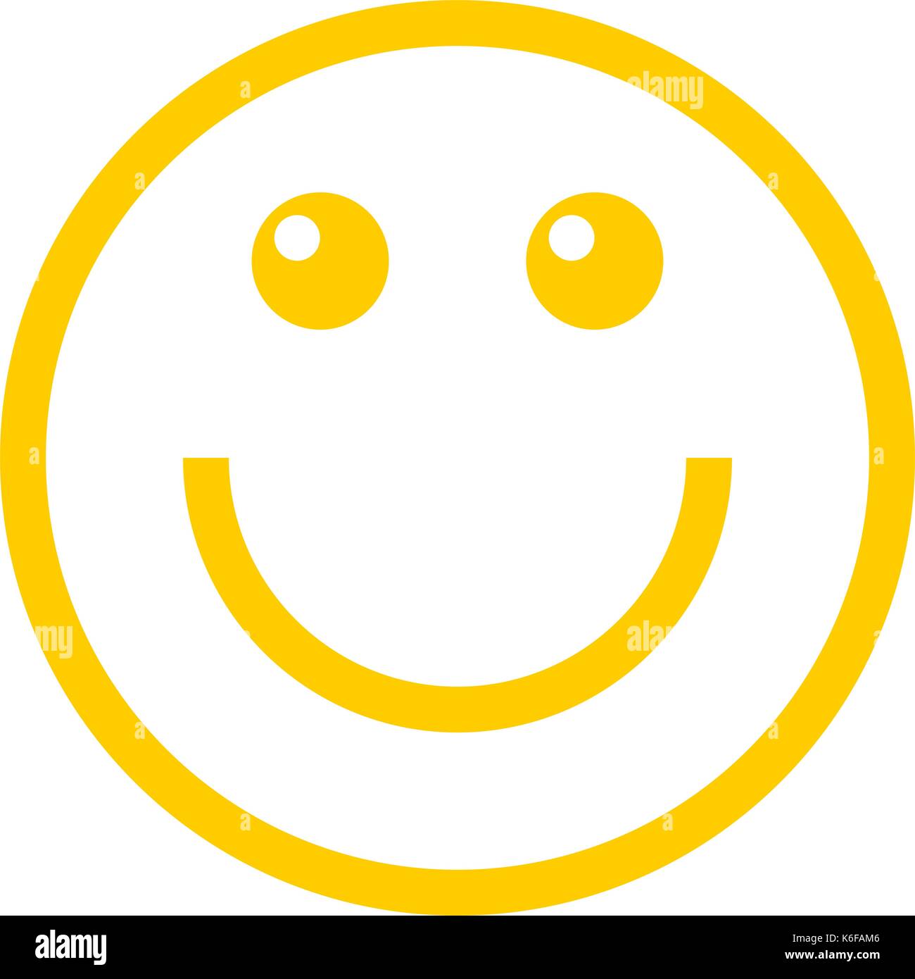 Use it in all your designs. Smiley happy smiling face emoticon icon in ...