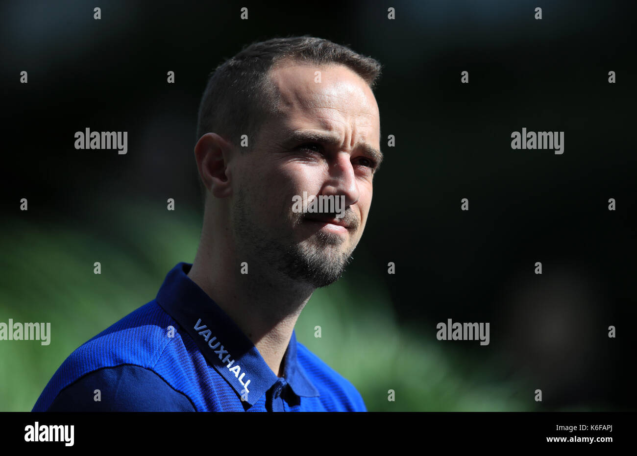 England Women manager Mark Sampson following the training session at St ...