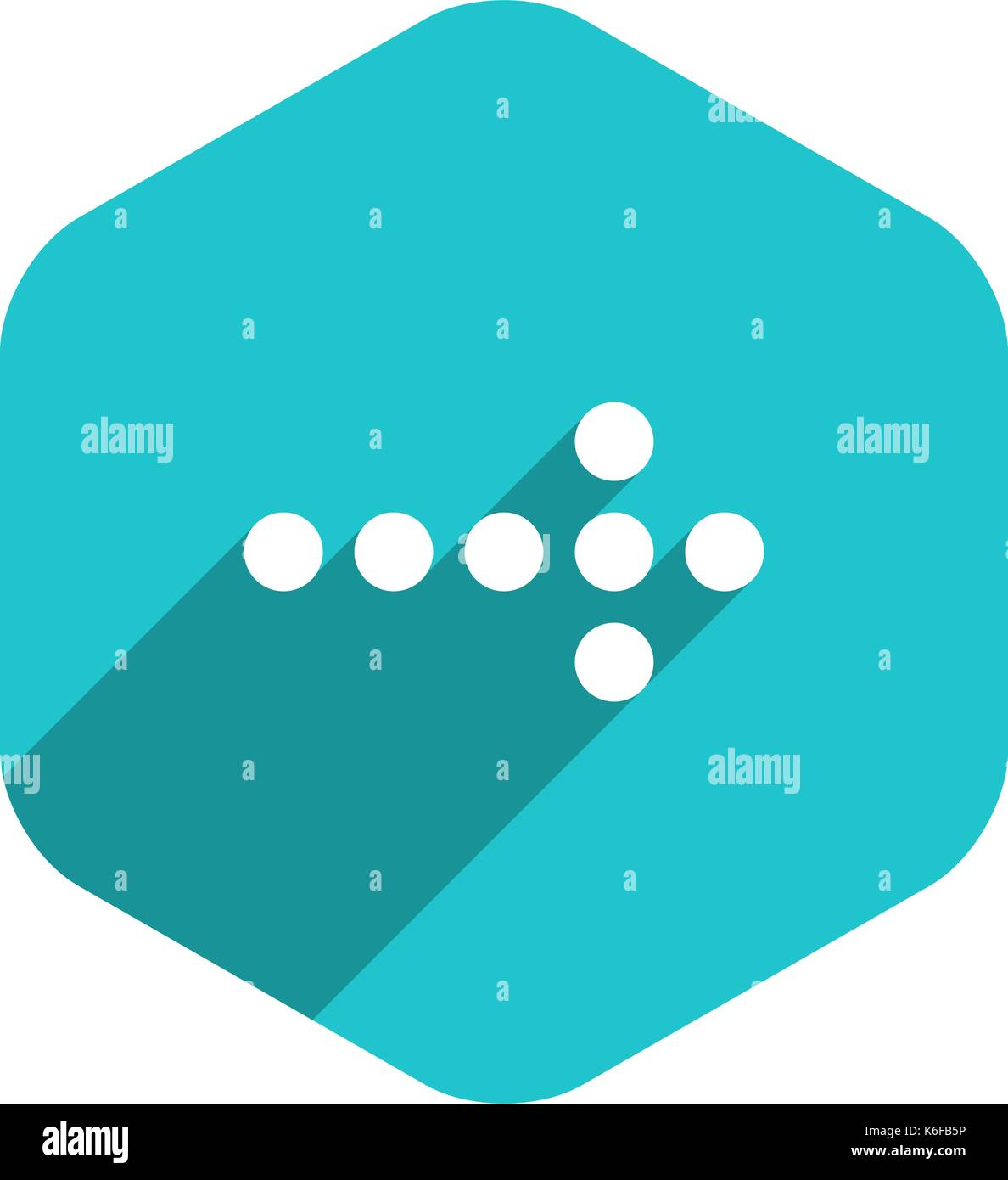 Hexagon icon hi-res stock photography and images - Alamy