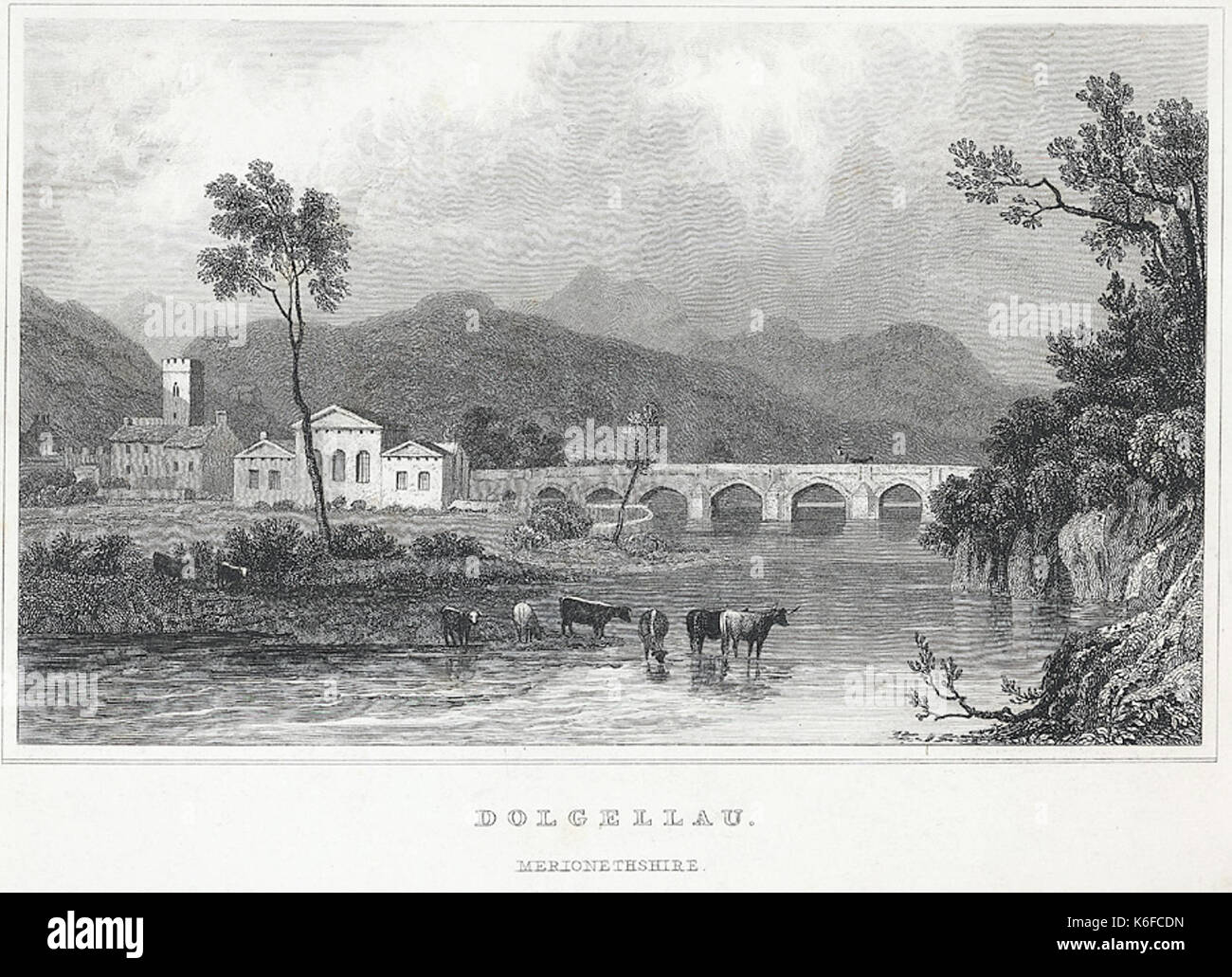 Map Of Dolgellau High Resolution Stock Photography and Images - Alamy