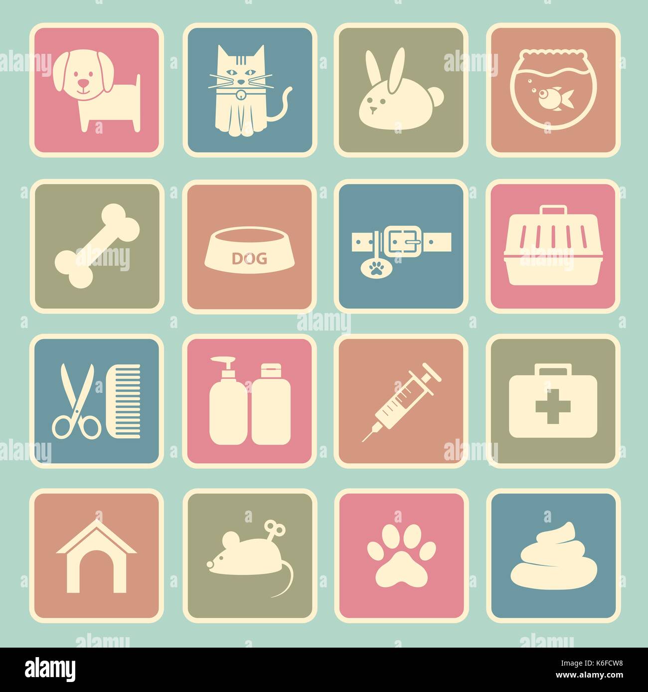 Rabbit veterinary medicine Stock Vector Images - Alamy