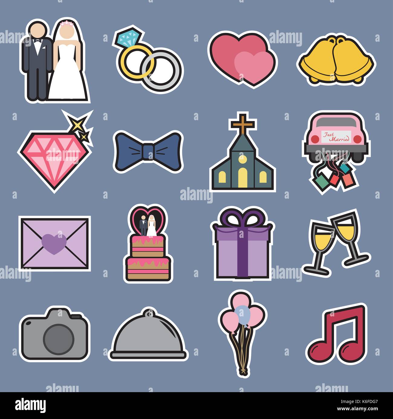 Wedding ceremony glass Stock Vector Images - Alamy