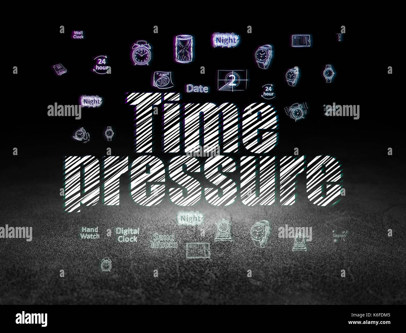 Timeline concept time pressure hi-res stock photography and images - Alamy