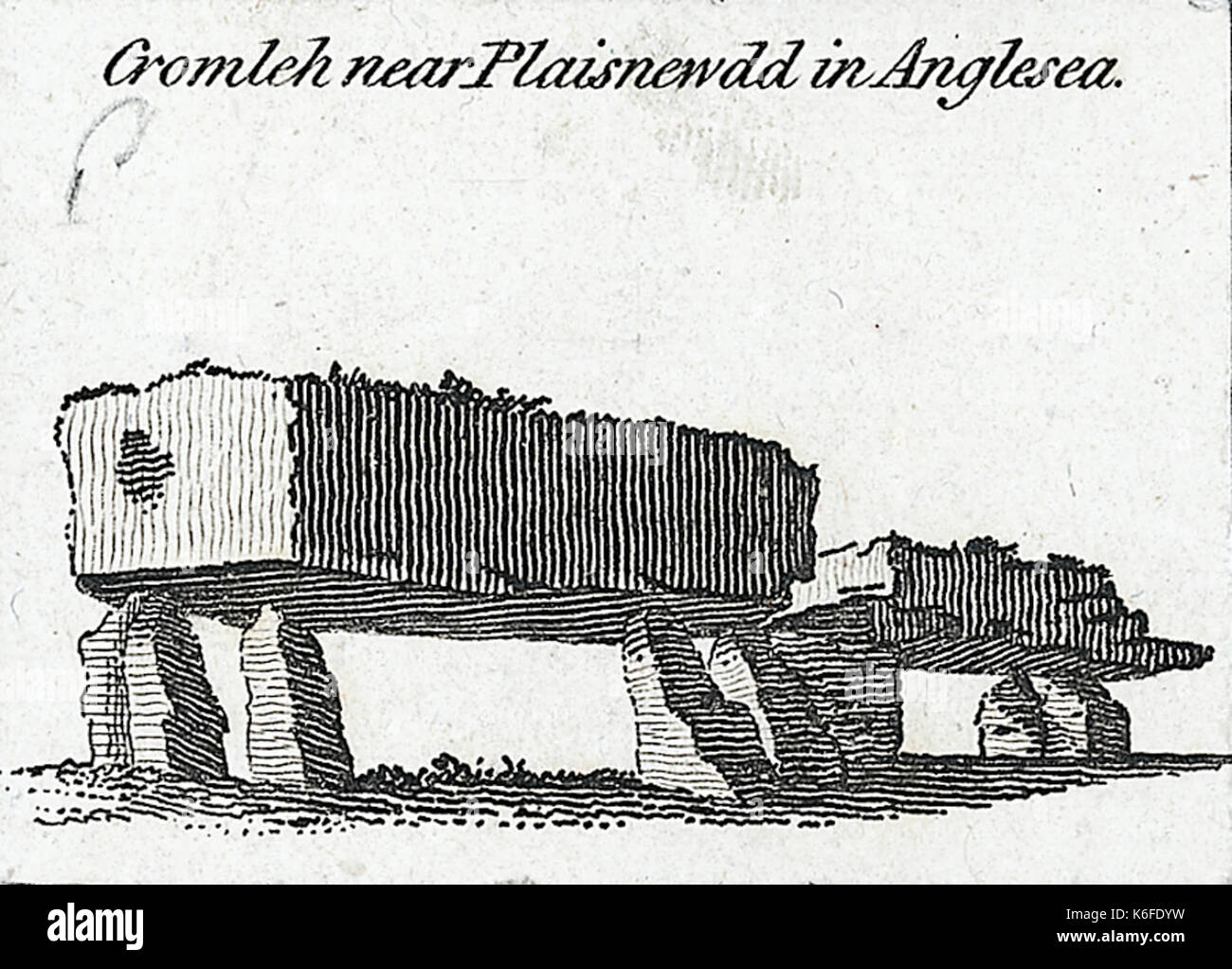 Cromlech drawing hi-res stock photography and images - Alamy