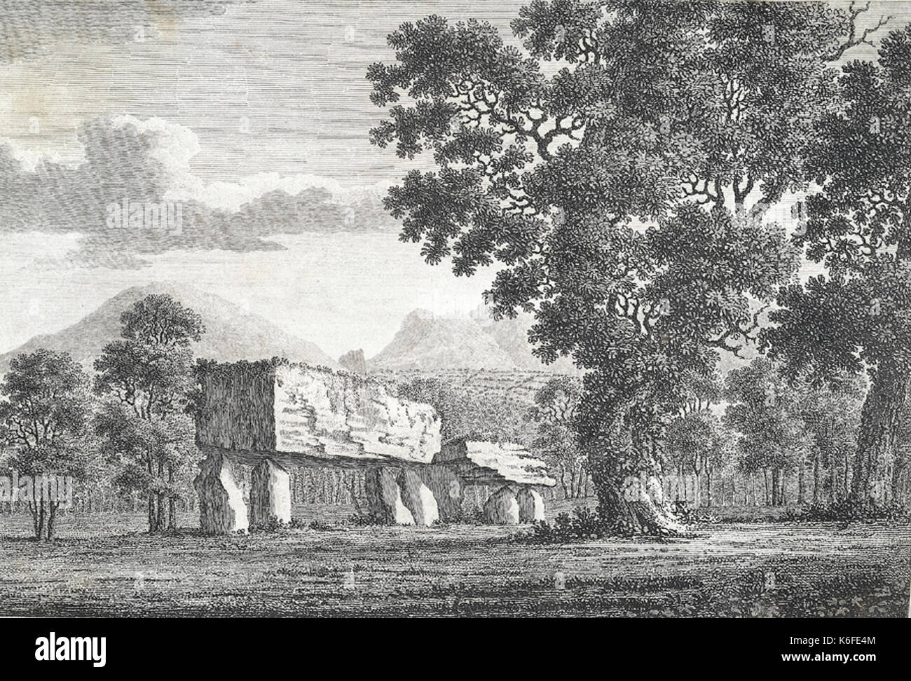 Cromlech drawing hi-res stock photography and images - Alamy