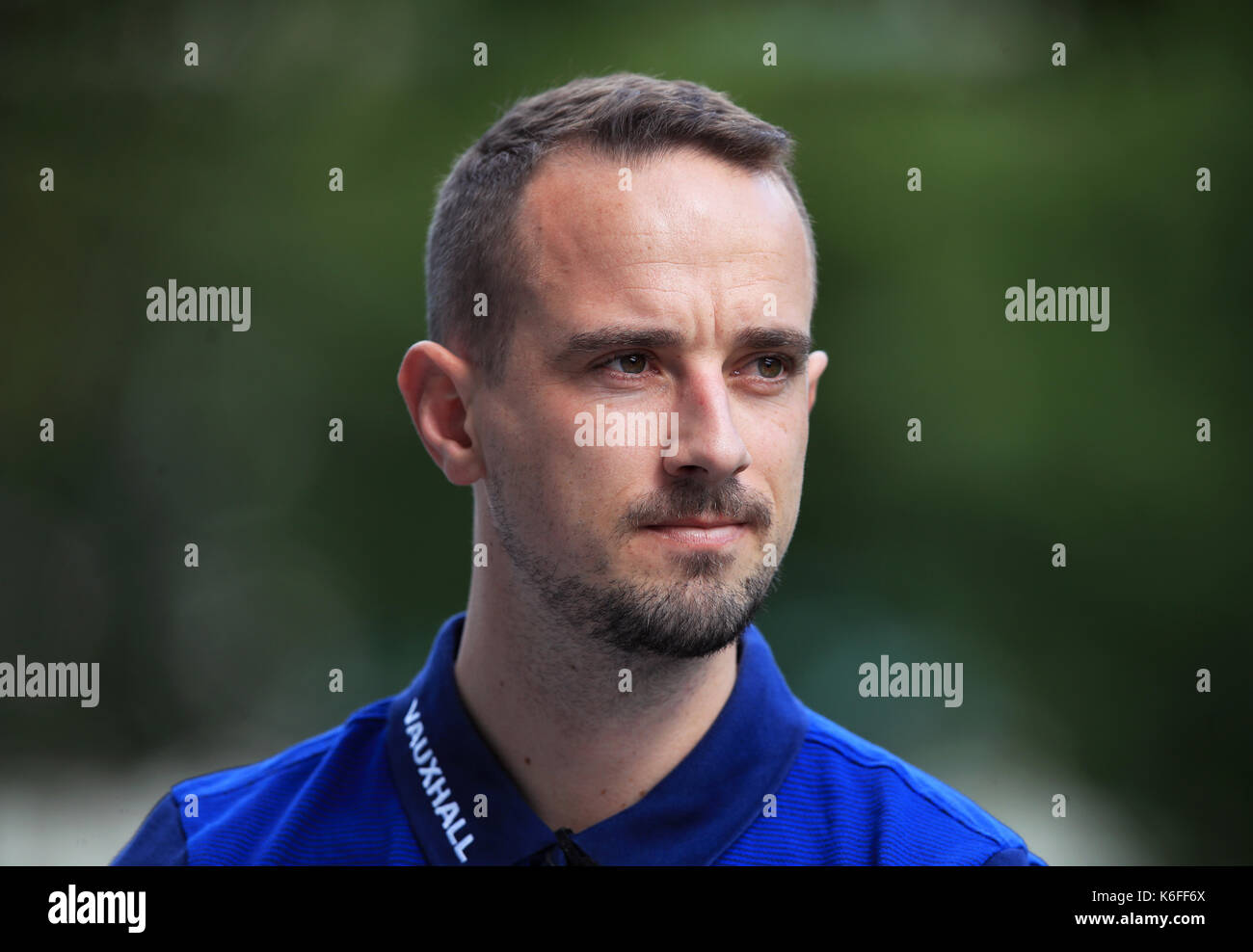 England Women manager Mark Sampson following the training session at St ...