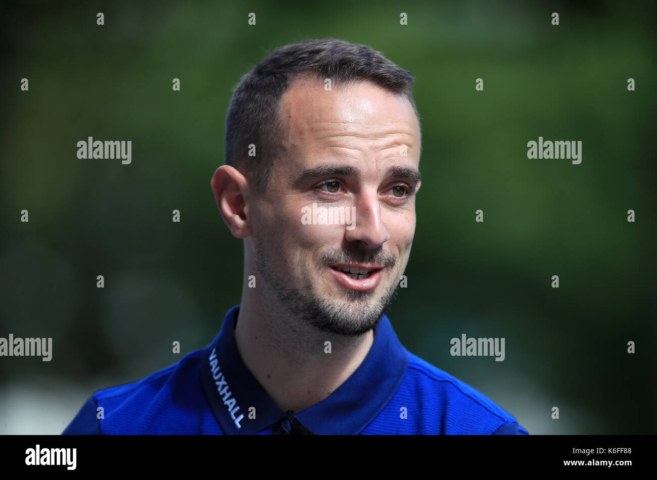 England Women manager Mark Sampson following the training session at St ...