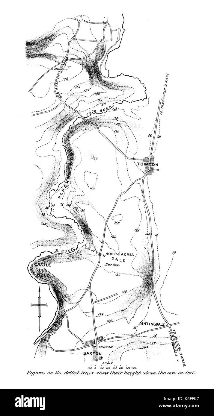 Battle map historic Cut Out Stock Images & Pictures - Alamy