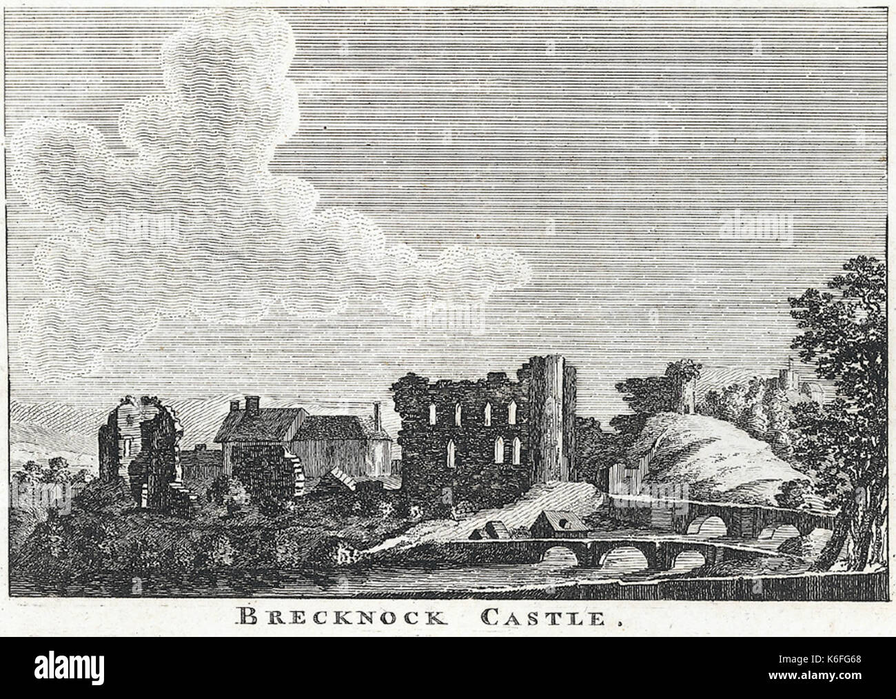 Brecknock castle hi-res stock photography and images - Alamy