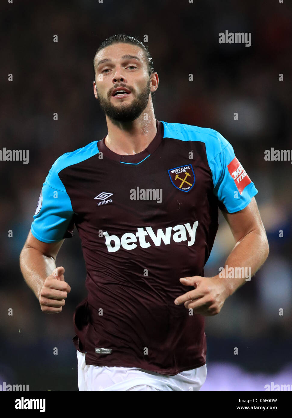 West Ham United's Andy Carroll Stock Photo - Alamy