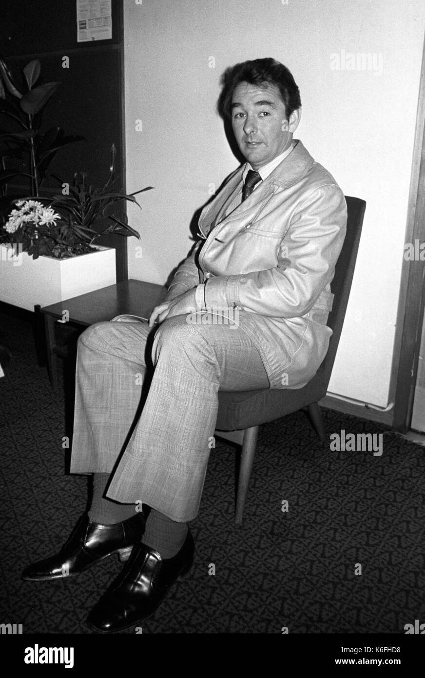 Brian Clough, manager of Nottingham Forest, at the Football Association ...
