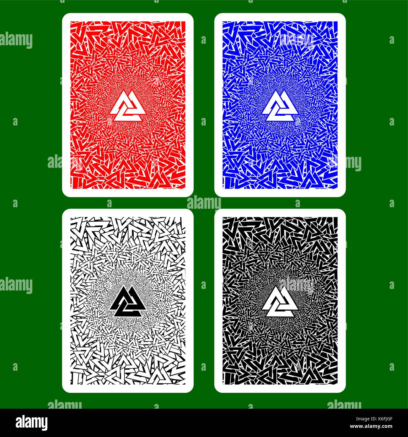 Playing card back designs hi-res stock photography and images - Alamy
