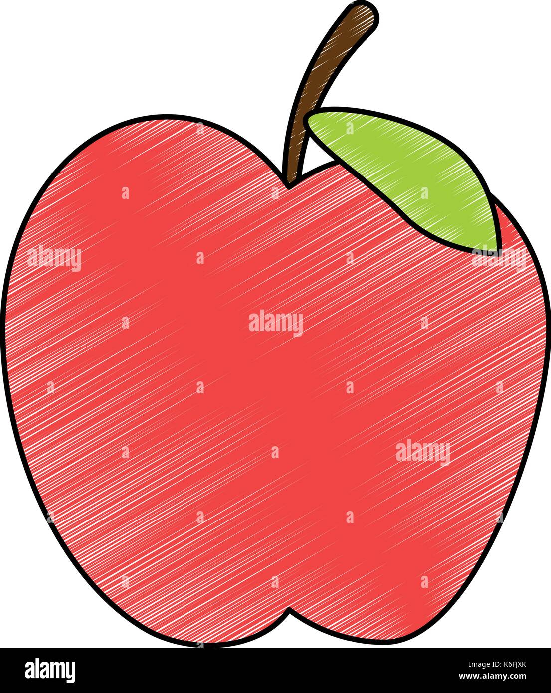 apple fresh fruit icon vector illustration design Stock Vector Image ...