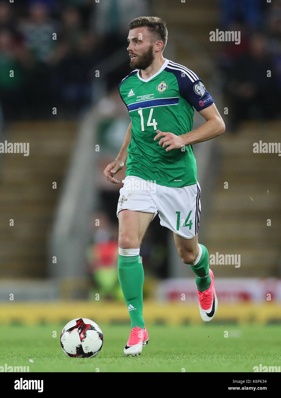 Northern Ireland's Stuart Dallas during the 2018 FIFA World Cup ...