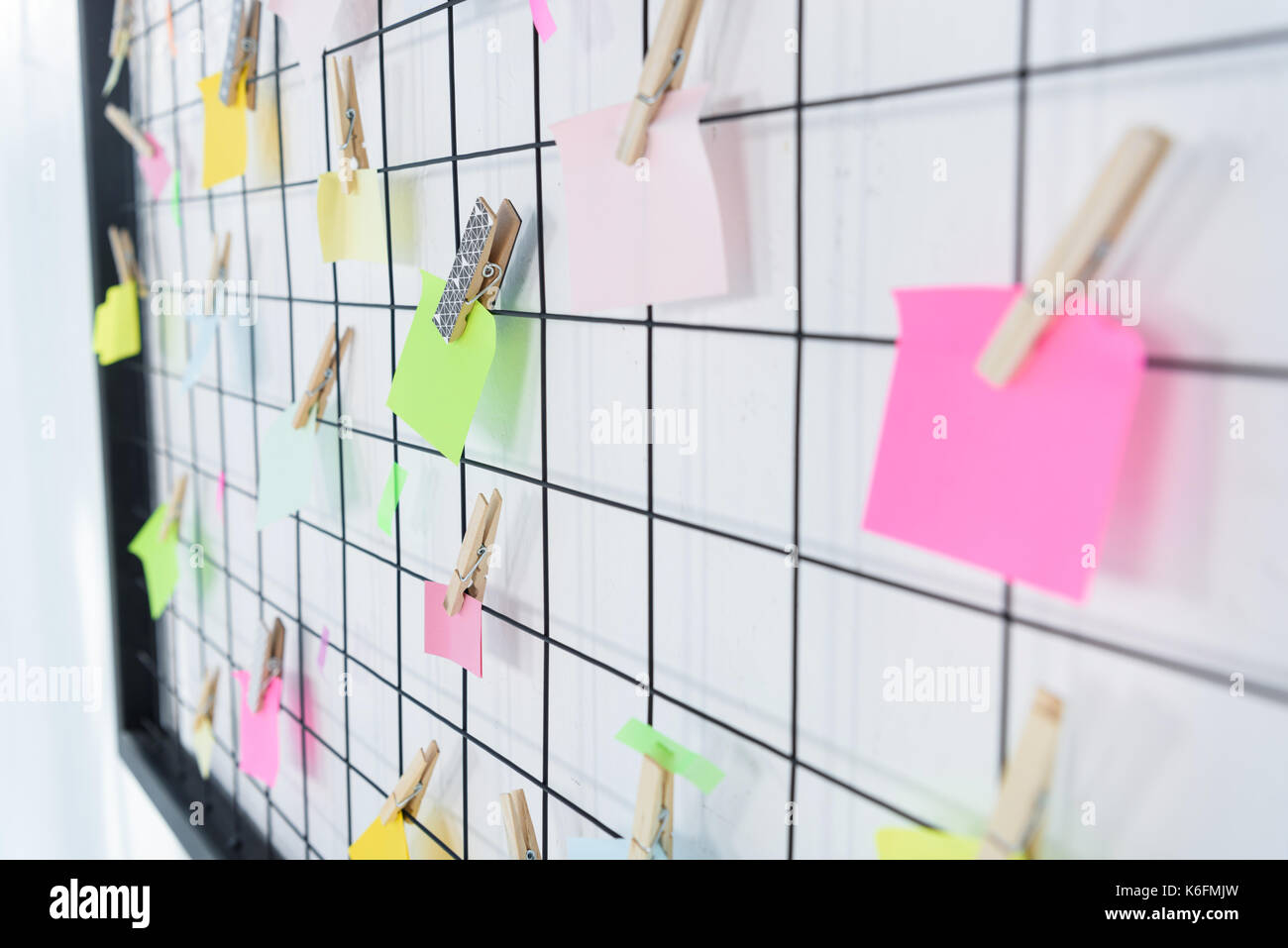 Colorful notes hi-res stock photography and images - Alamy