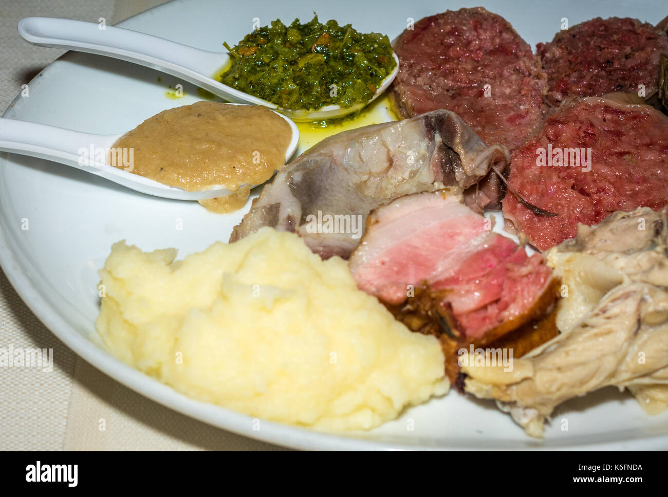 Mixed boiled meat hi-res stock photography and images - Alamy