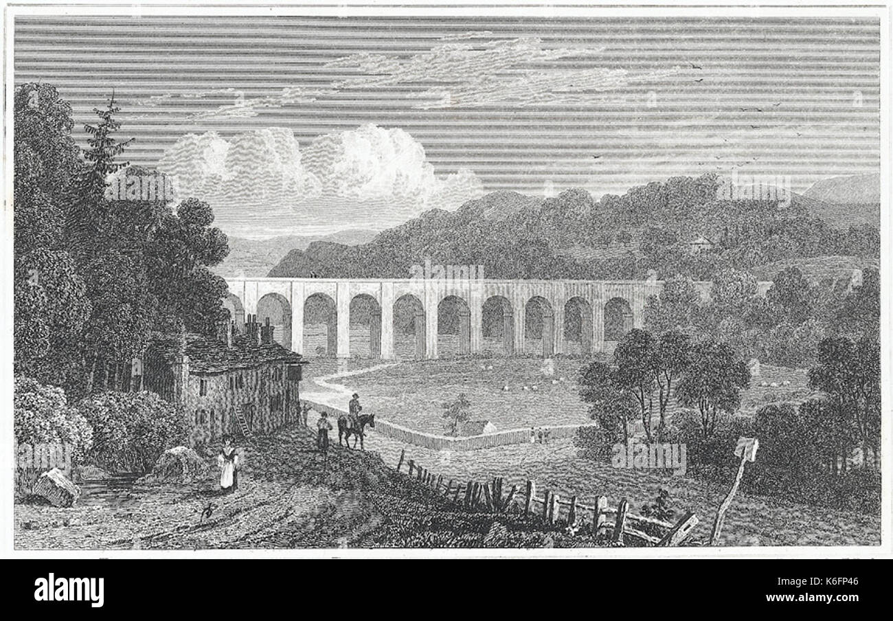 Chirk aqueduct denbighshire hi-res stock photography and images - Alamy