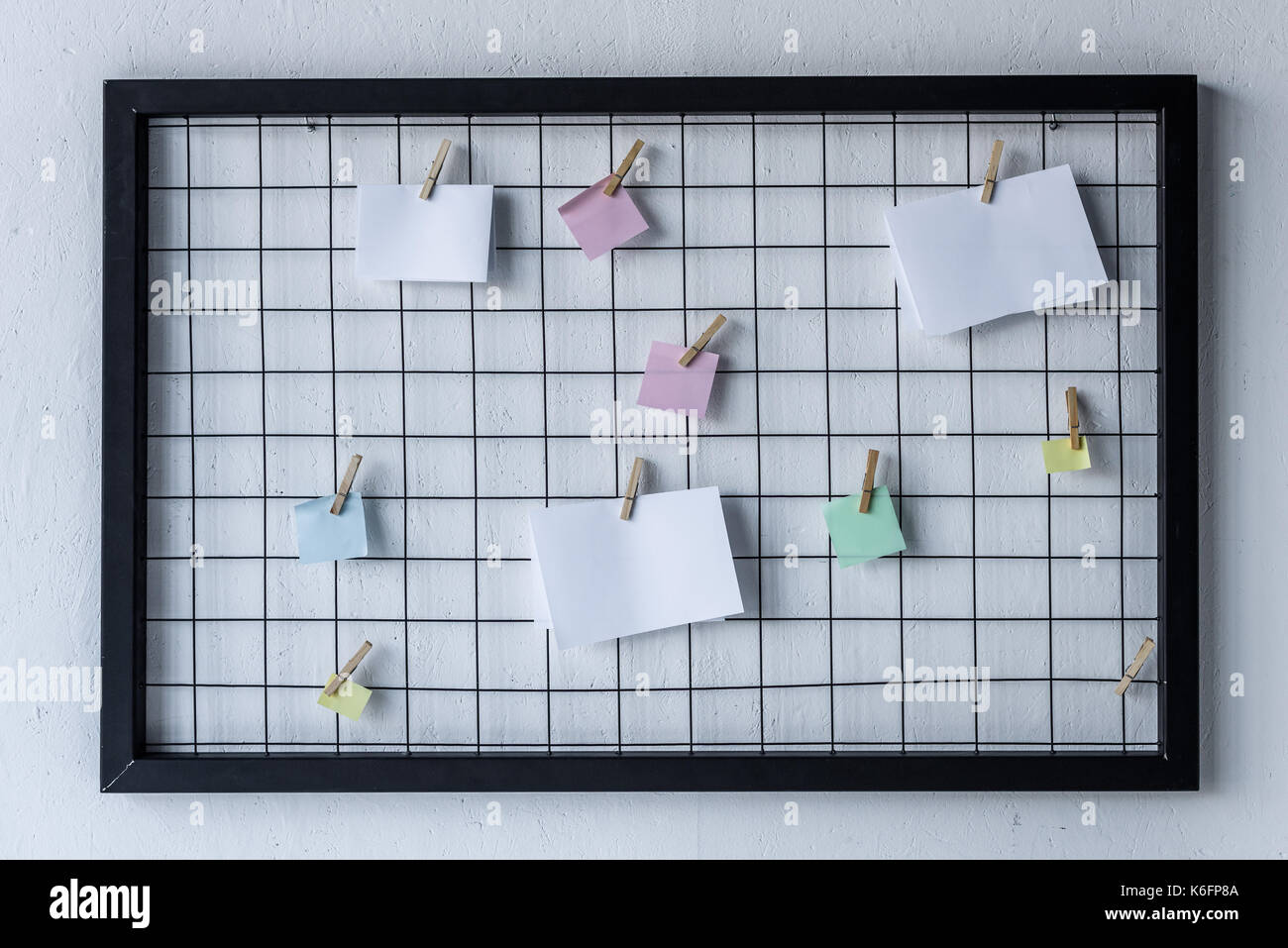 empty colorful notes Stock Photo - Alamy