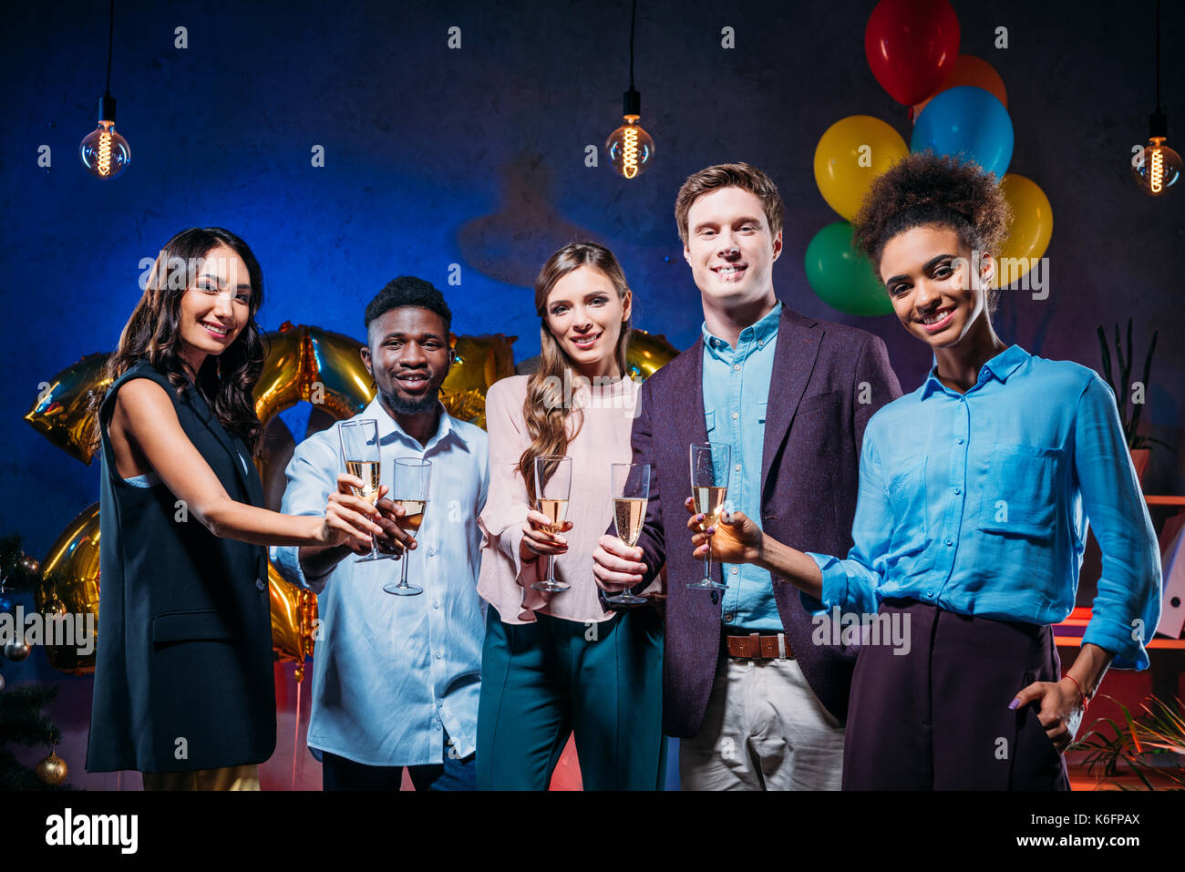 Party colleagues hi-res stock photography and images - Alamy