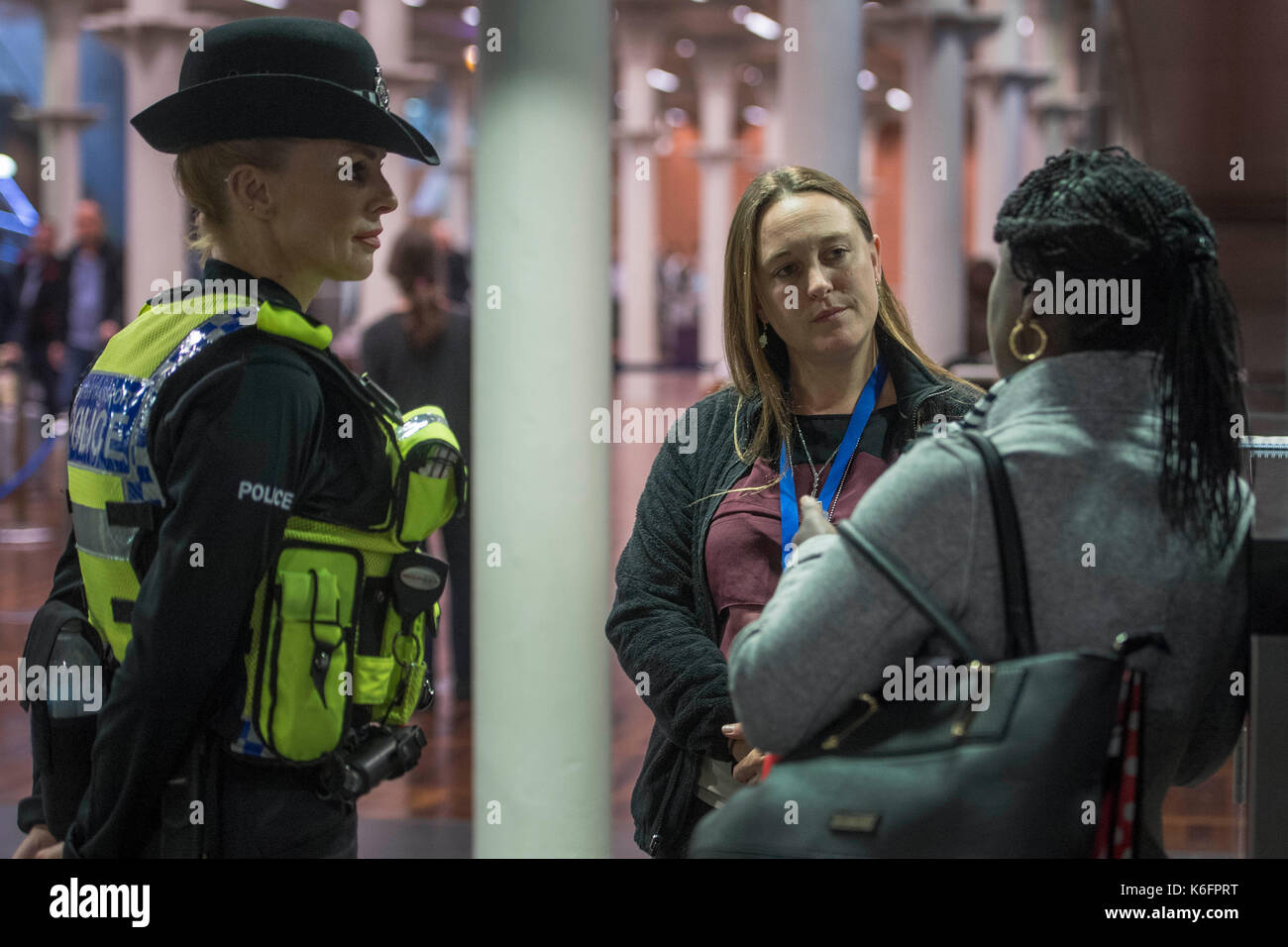 Embargoed to 1800 Tuesday September 12 A British Transport Police ...