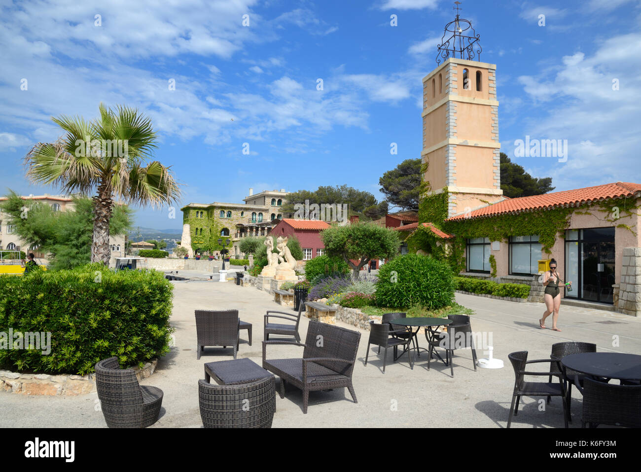 Bendor Island or Ile de Bendor Bandol Var Provence France Stock Photo ...