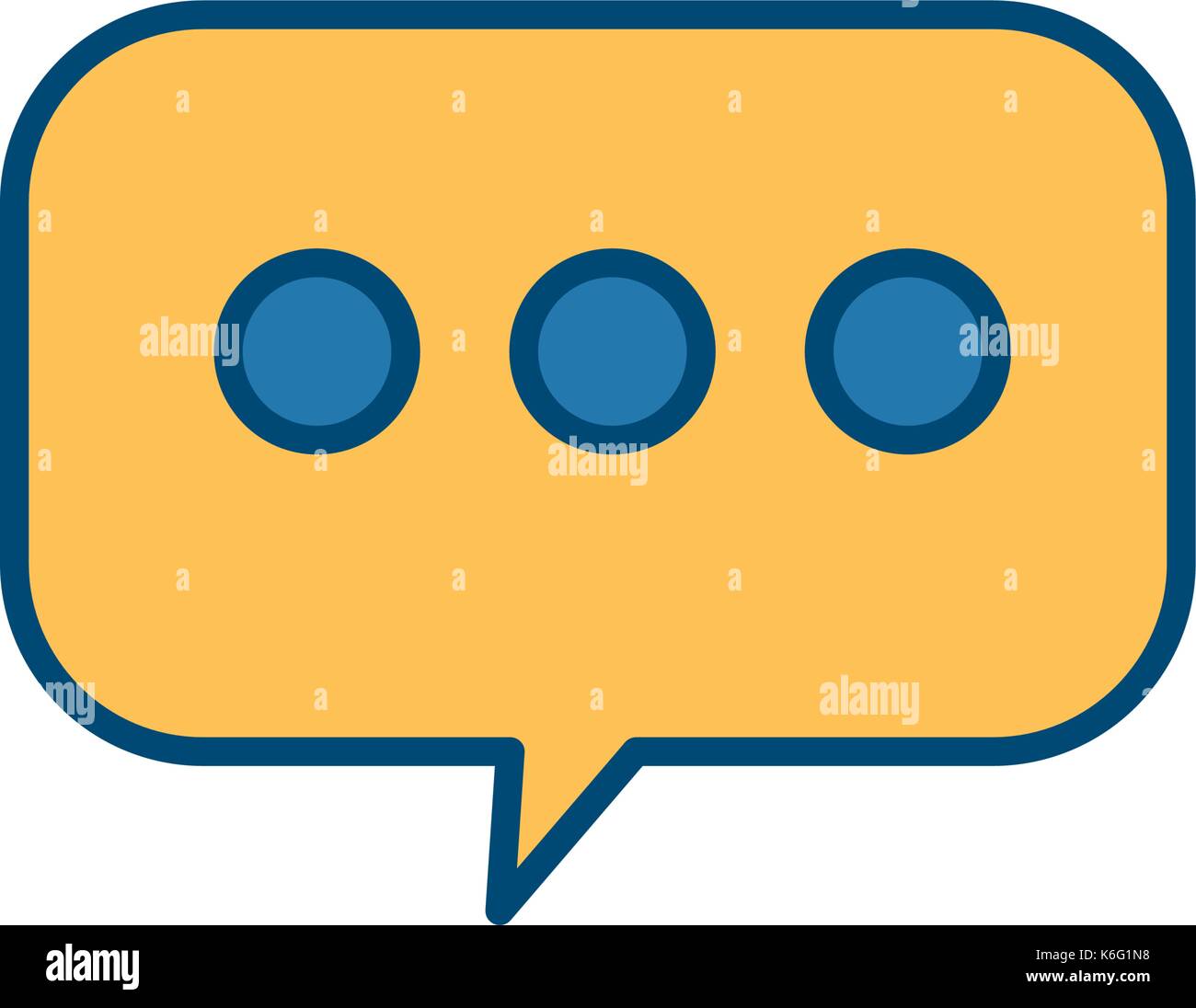 Chat bubble symbol Stock Vector Image & Art - Alamy