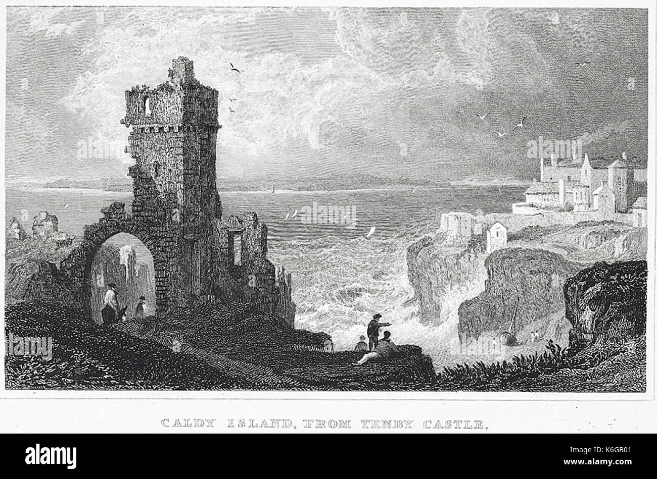 Caldy island hi-res stock photography and images - Alamy