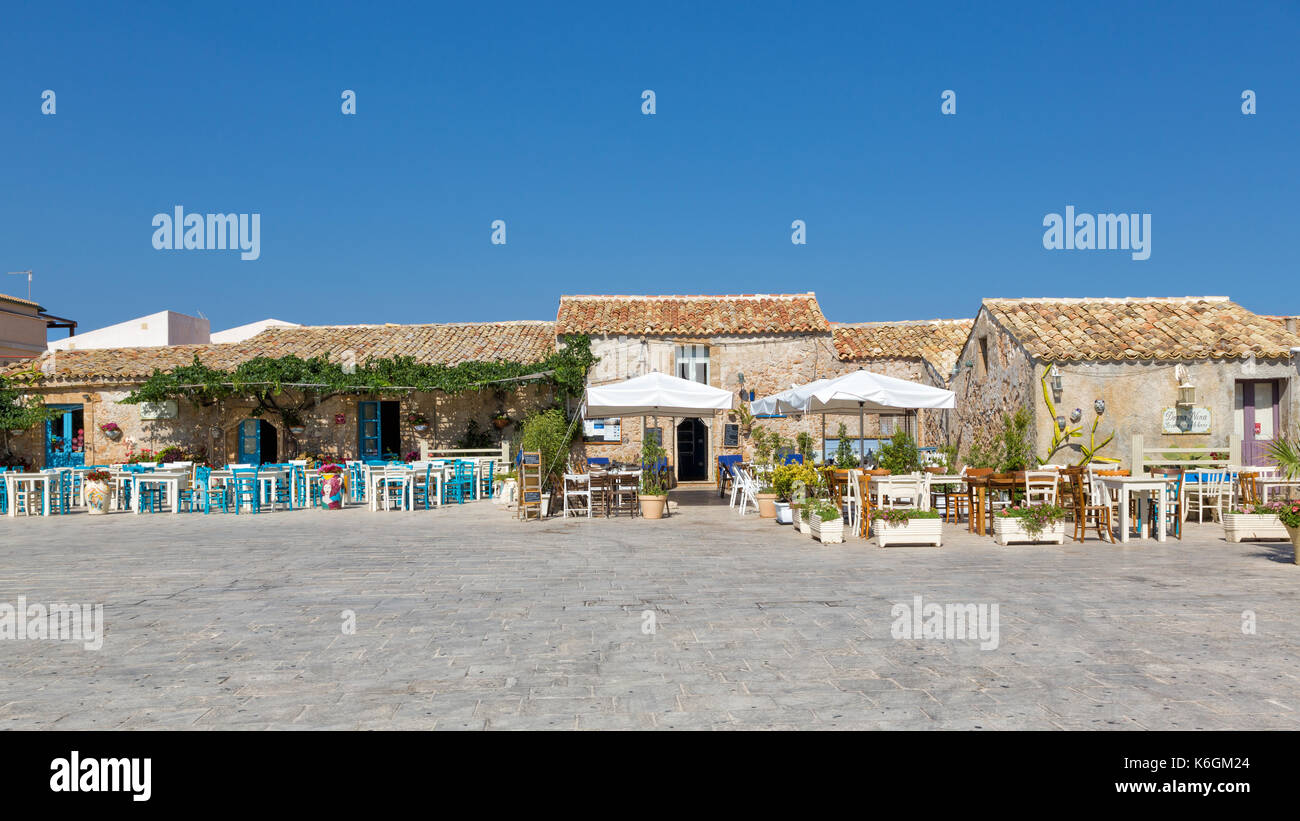 Marzamemi (Sicily, Italy) - The fishing village of Marzamemi is in the ...