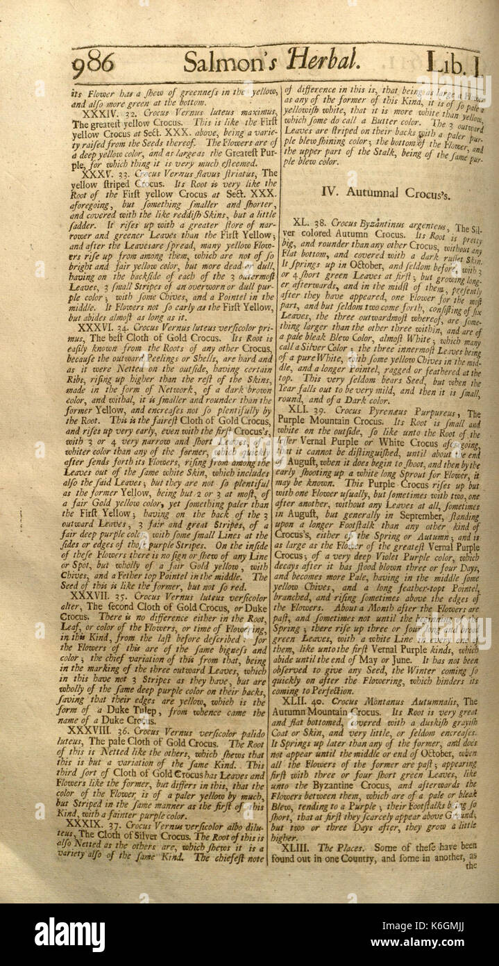 Botanologia, the English herbal, or, History of plants (Page 984 ...