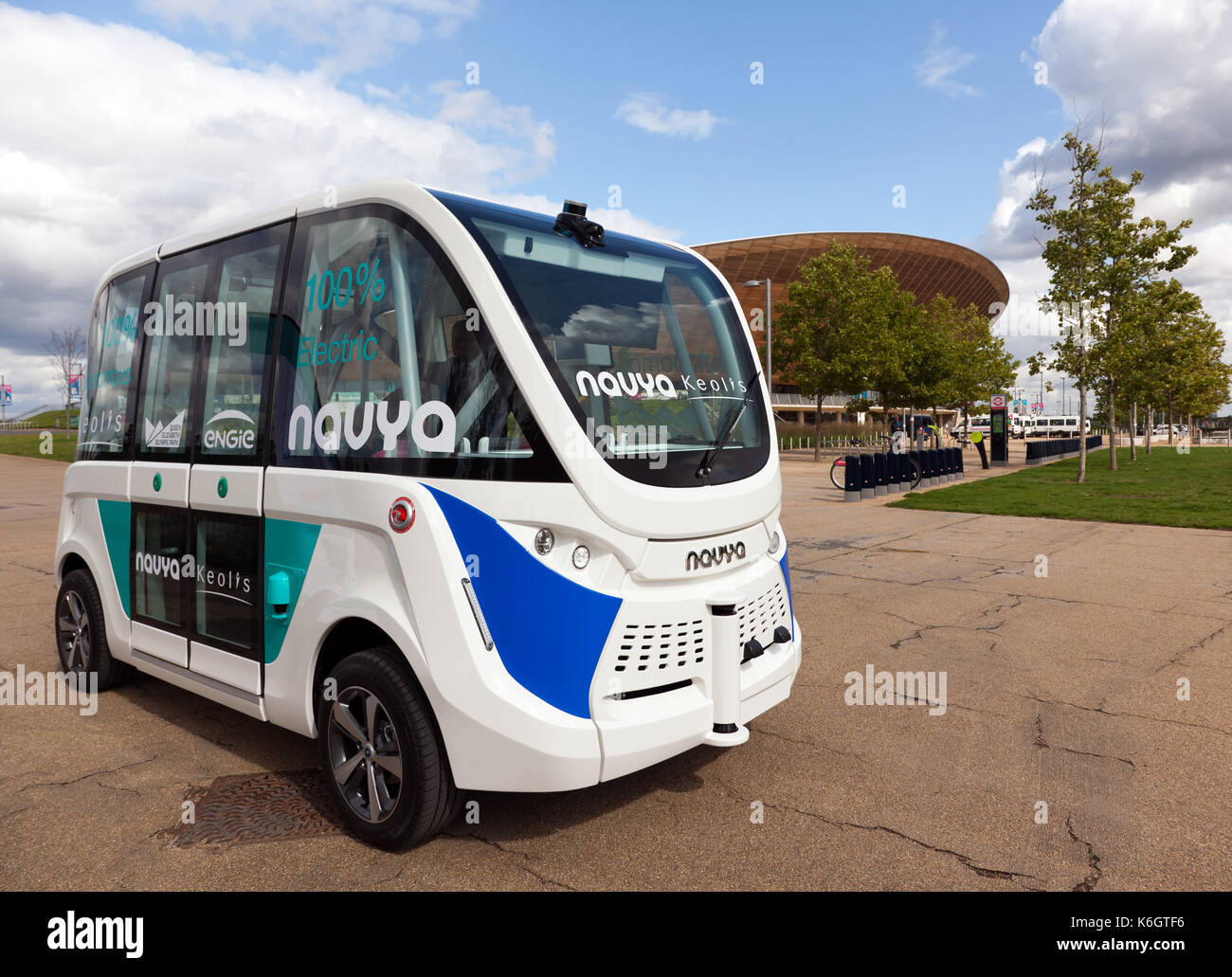 Automated shuttle bus hi-res stock photography and images - Alamy