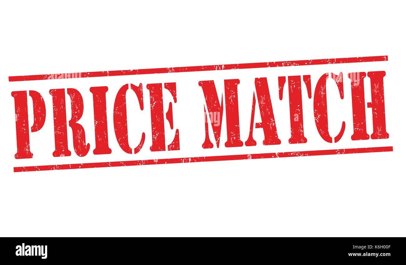 Price match grunge rubber stamp on white background, vector ...