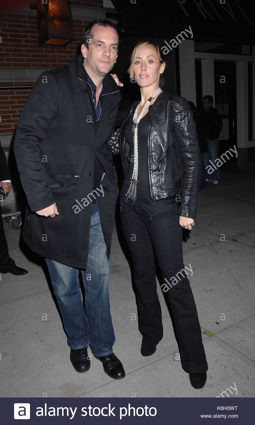 Kim Raver and husband. Kim Raver and husband at the private Stock Photo ...