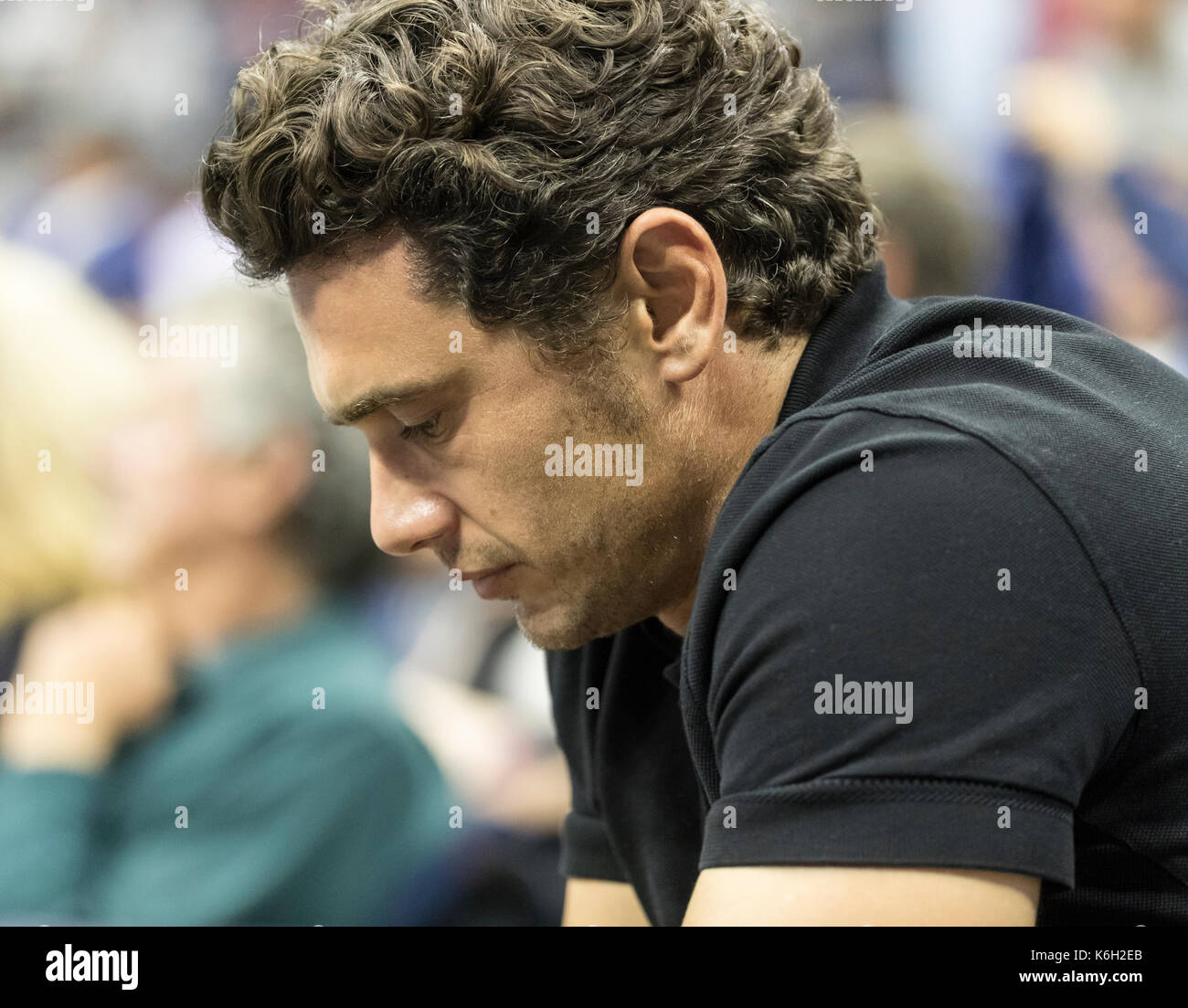 New York, NY USA - September 6, 2017: James Franco attends match ...