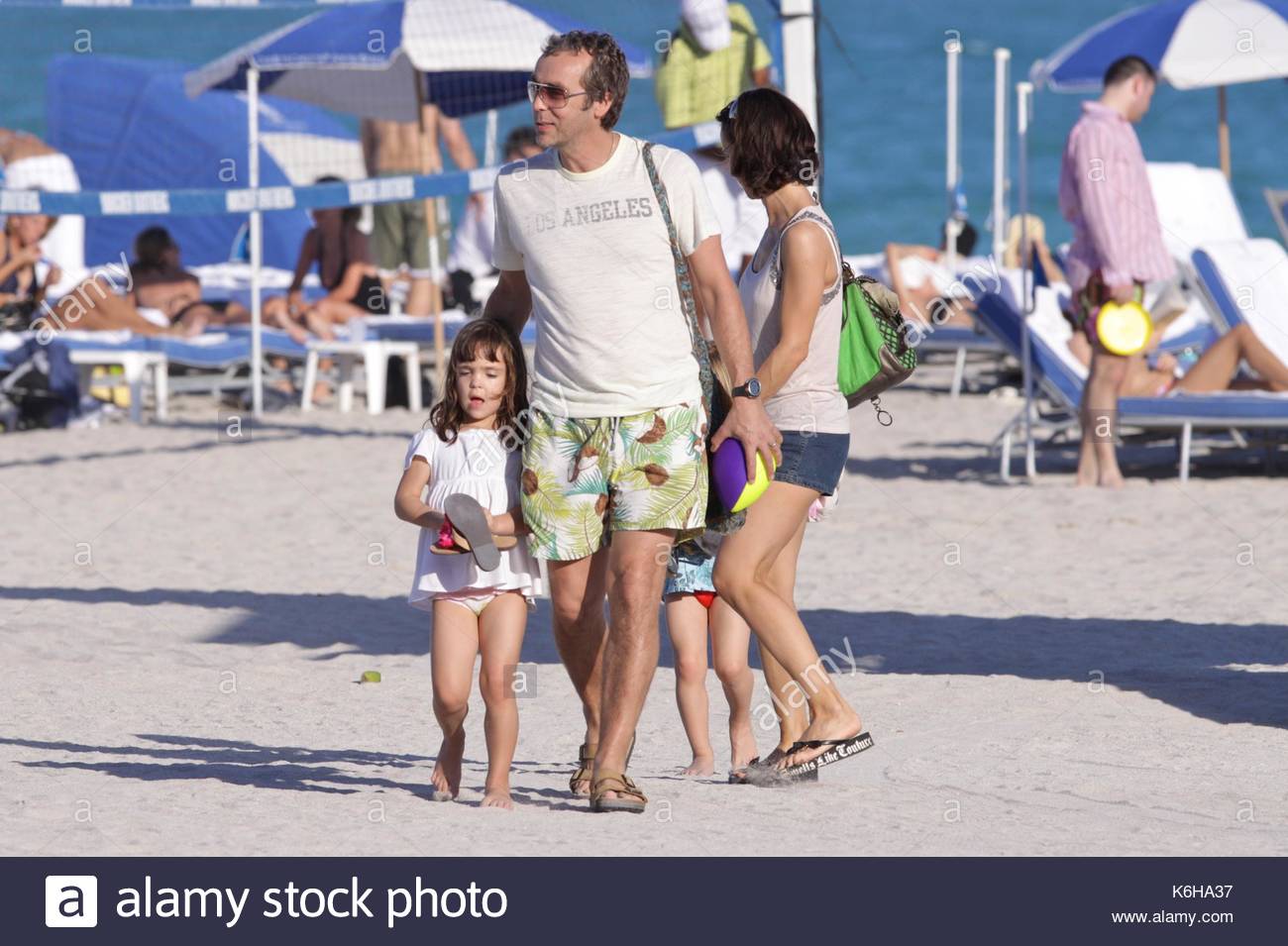 John Hannah, Joanna Roth and kids. Scottish film actor John Hannah ...