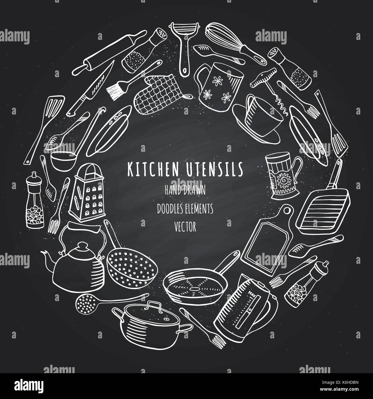 Cookware items Stock Vector Images - Alamy