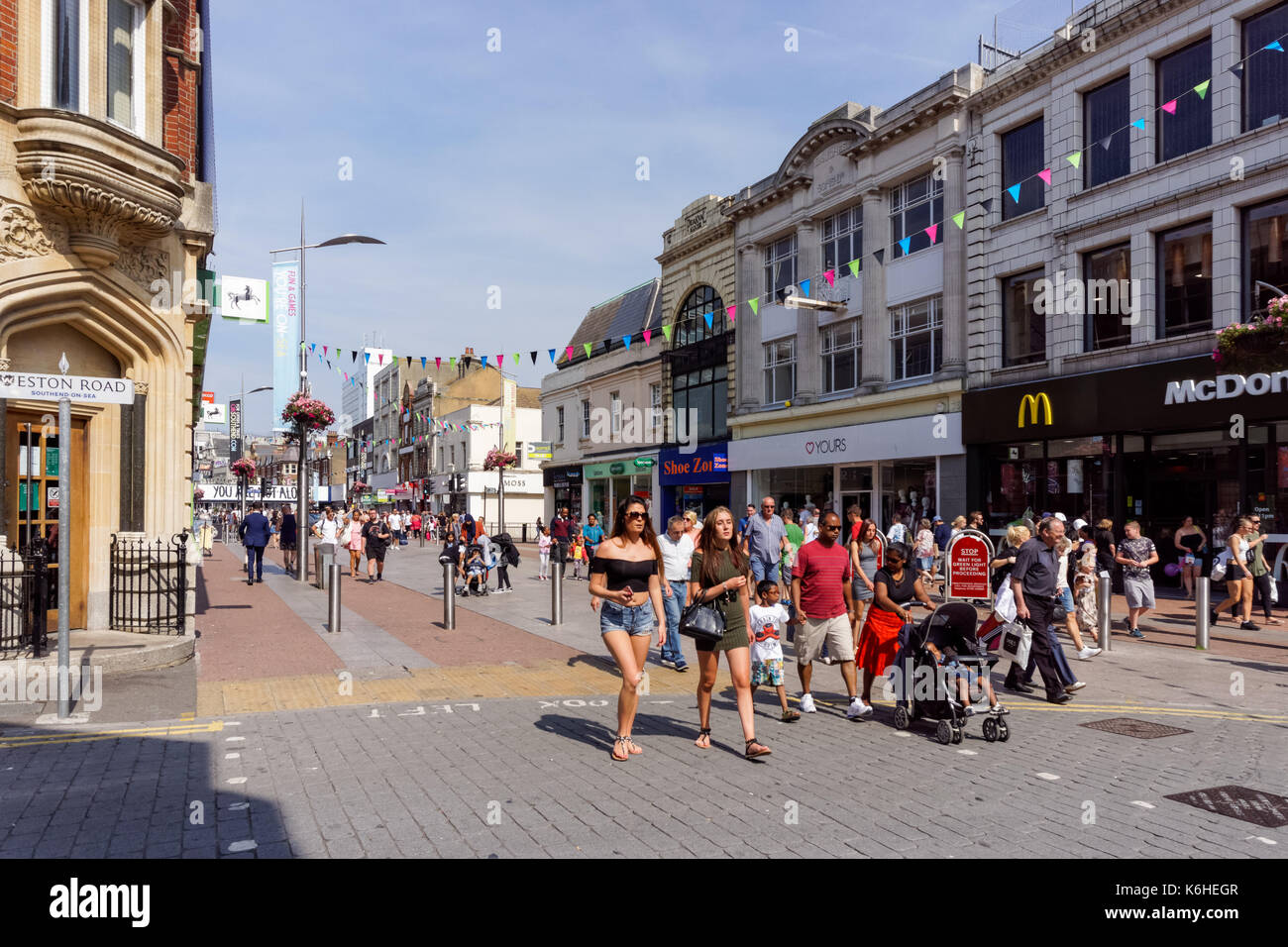 Southend on sea high street hi-res stock photography and images - Alamy