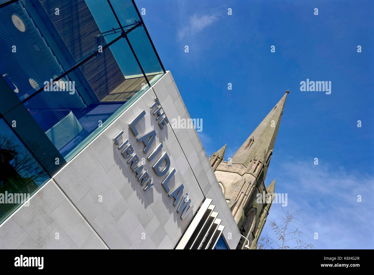Laidlaw library, University of Leeds Stock Photo - Alamy