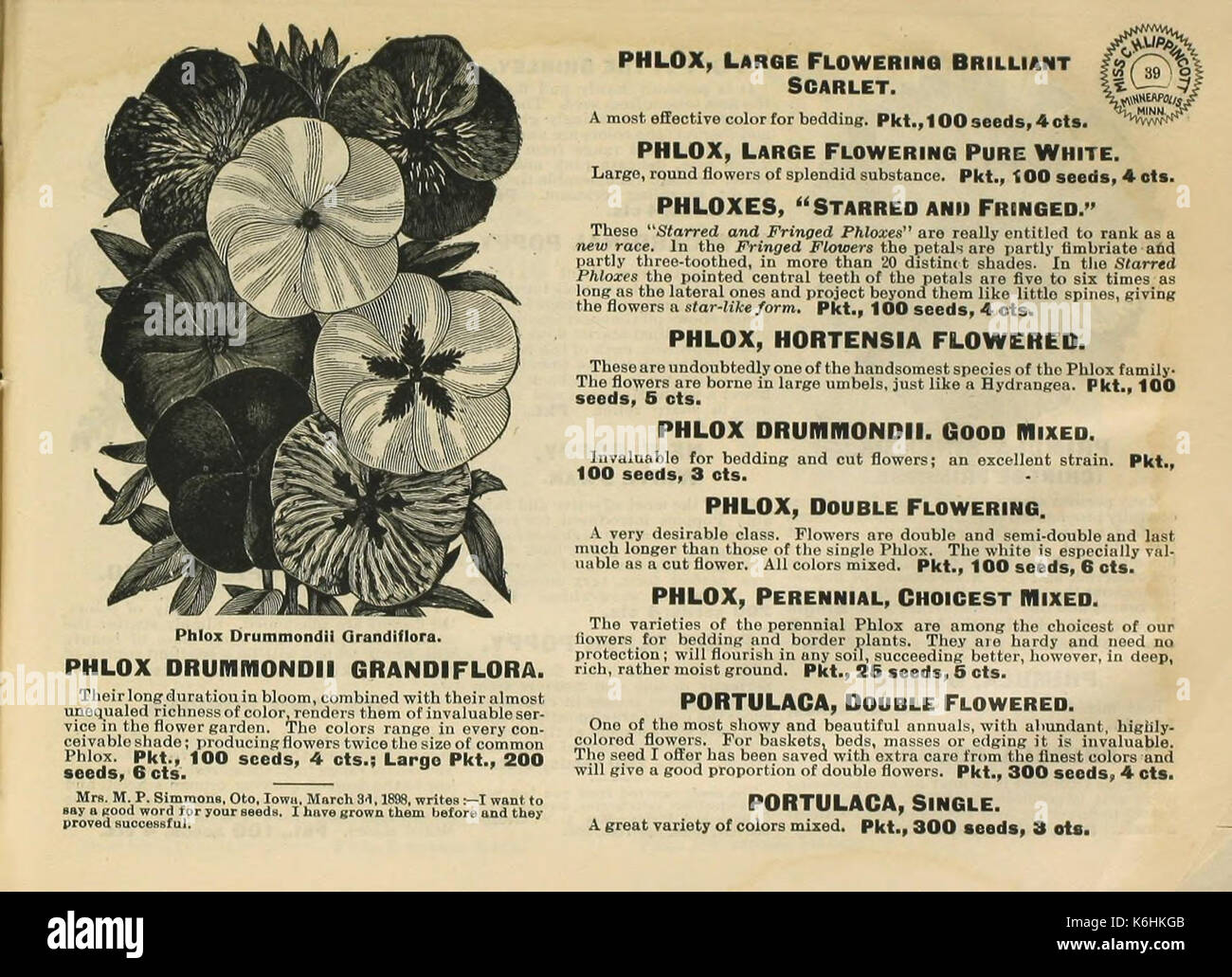 C.H. Lippincott (Firm) materials (Page 39) BHL48376847 Stock Photo - Alamy