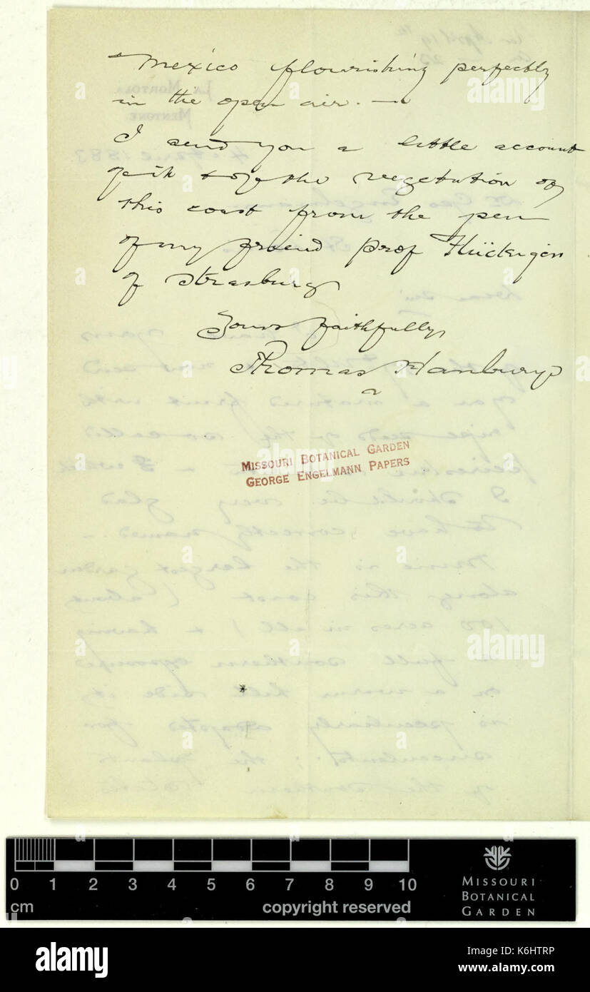 Thomas hanbury hi-res stock photography and images - Alamy