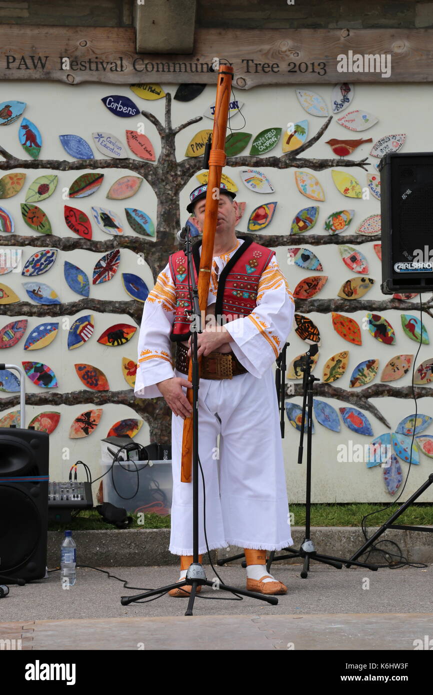 Slovakian fujara music hi-res stock photography and images - Alamy