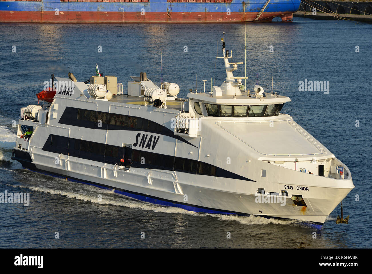 Fast ferry on mediterranean hi-res stock photography and images - Alamy