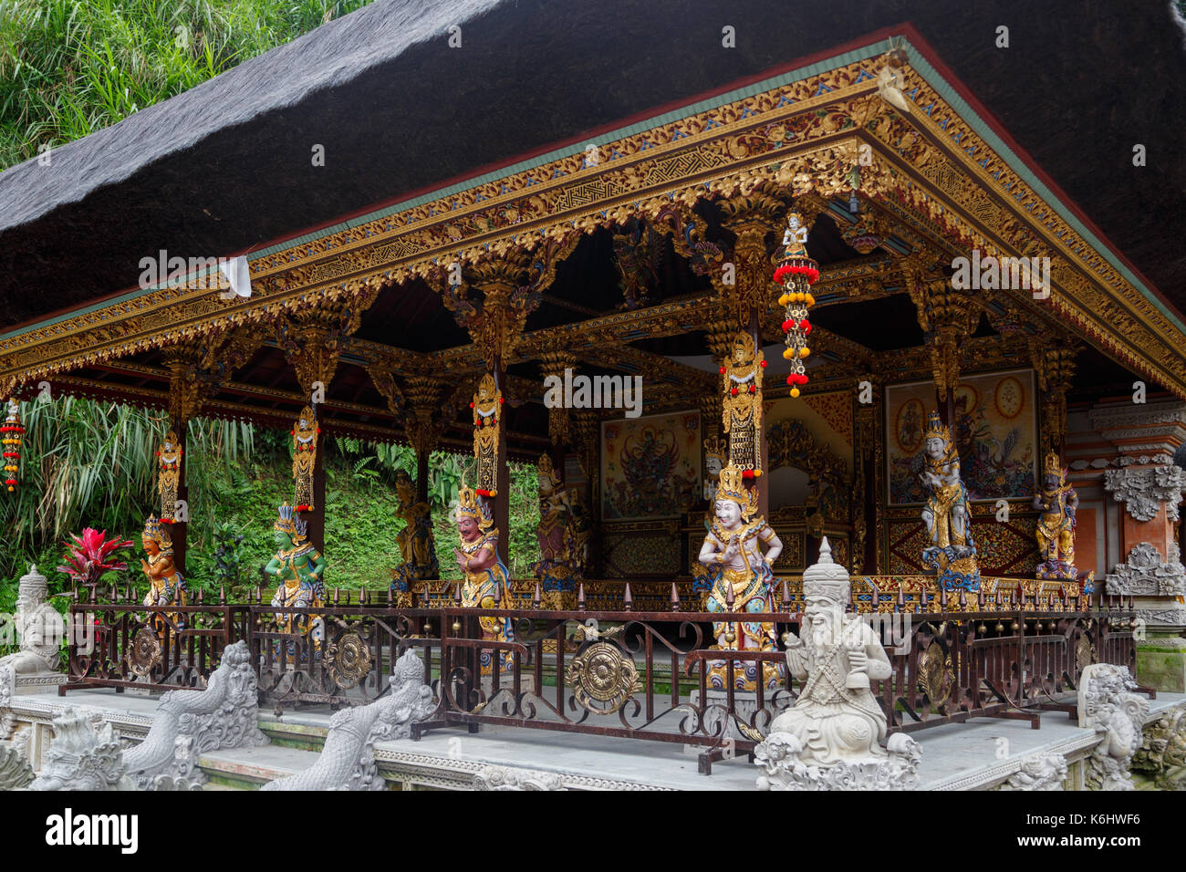 Gunung Kawi Sebatu Temple Stock Photo - Alamy