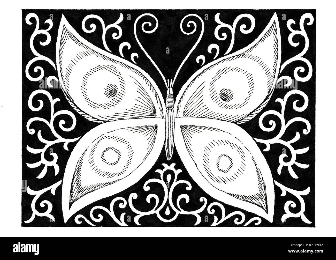Winter black & white Cut Out Stock Images & Pictures - Alamy