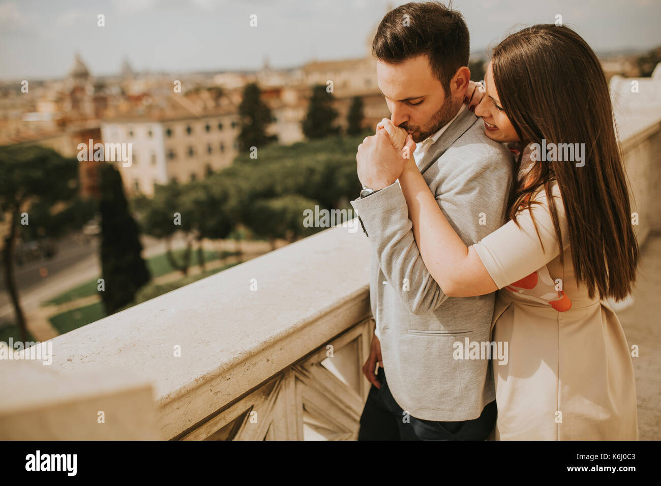 Happy tourist in italy hi-res stock photography and images - Alamy