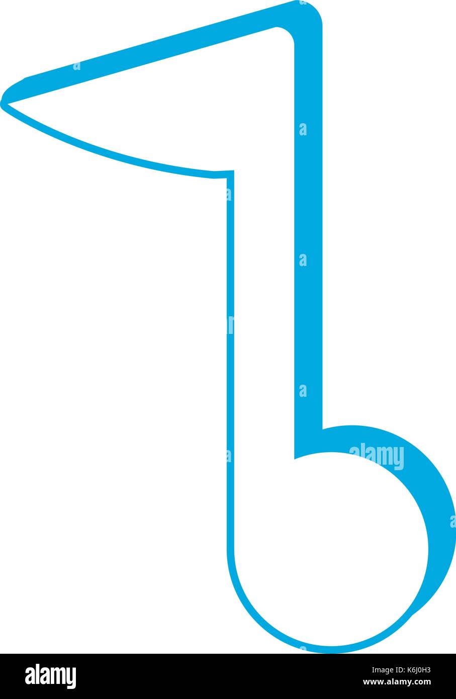 musical note icon Stock Vector Image & Art - Alamy