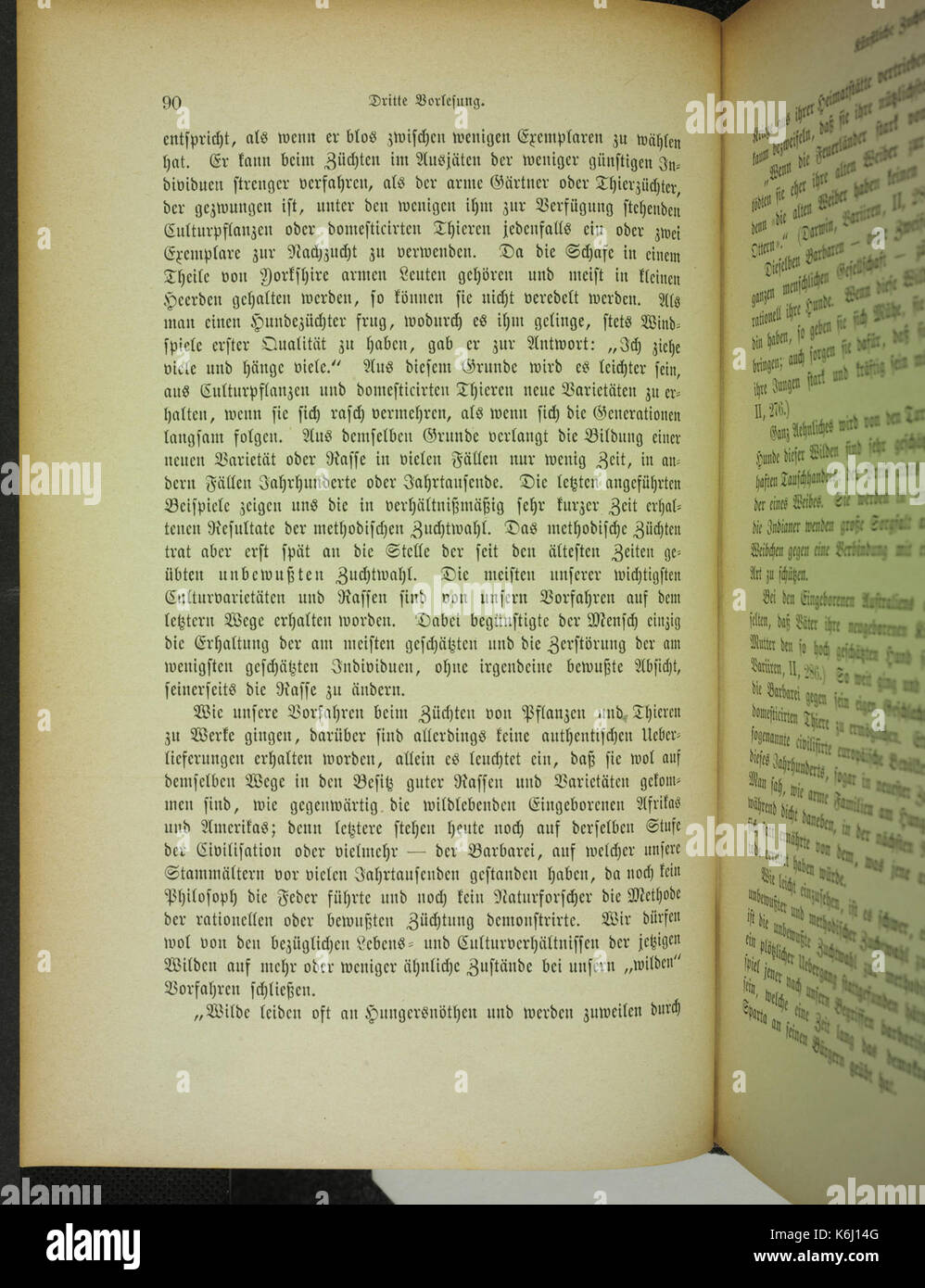 This German title translates to 'The Modern Creation Story According to ...