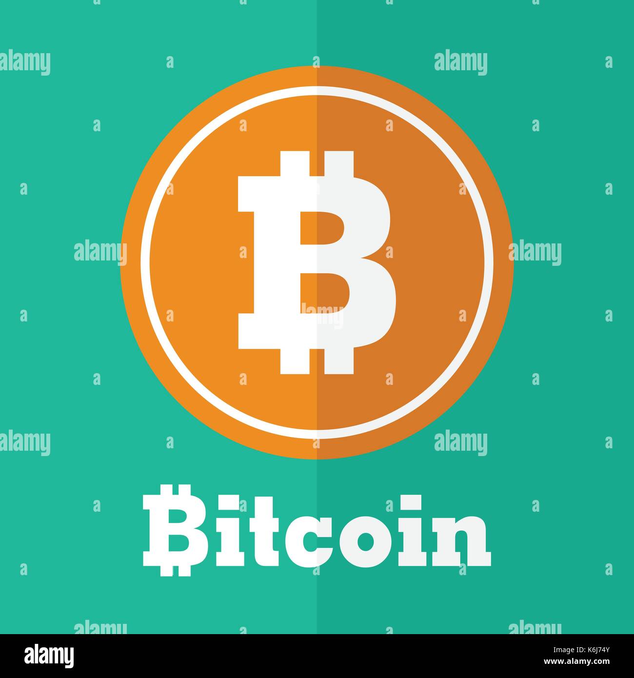 Silver coin symbol digital Stock Vector Images - Alamy