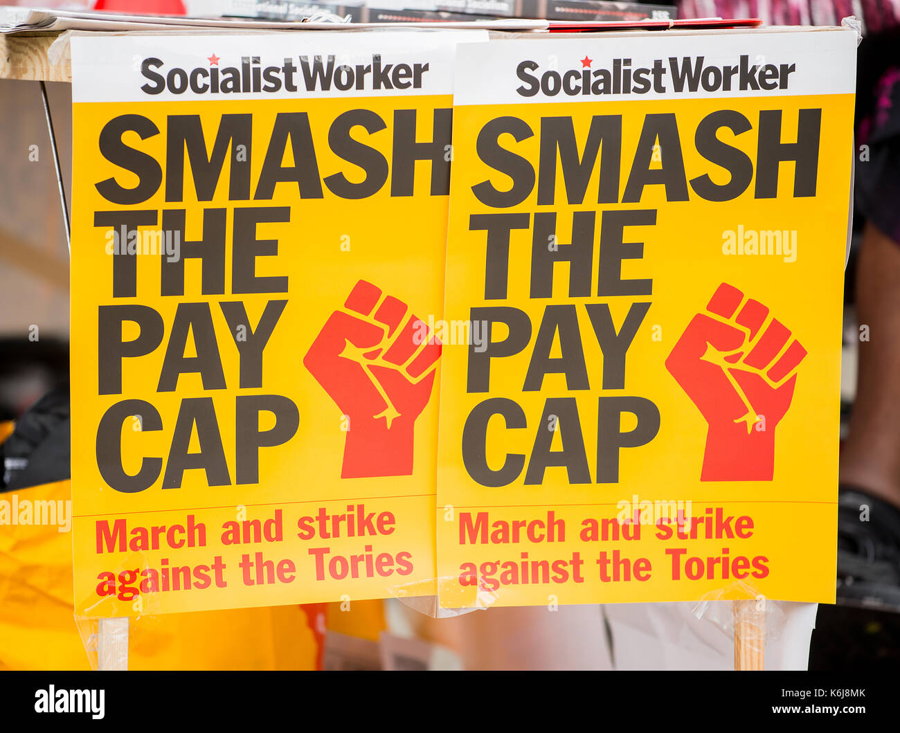 Scrap The Cap protest - Thousands of nurses gather at Parliament Square ...