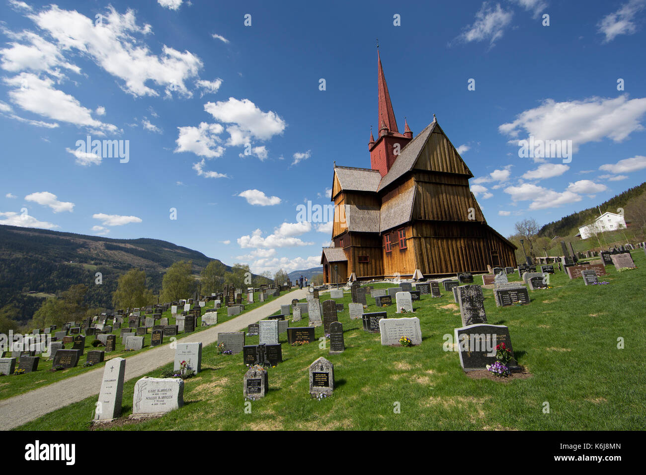 Ringebu Stave Church, Ringebu, Oppland, Norway Stock Photo - Alamy